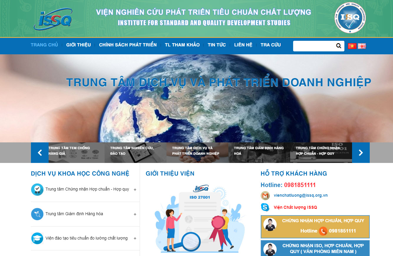 Top 6 tổ chức chứng nhận ISO 14001 uy tín tại Việt Nam