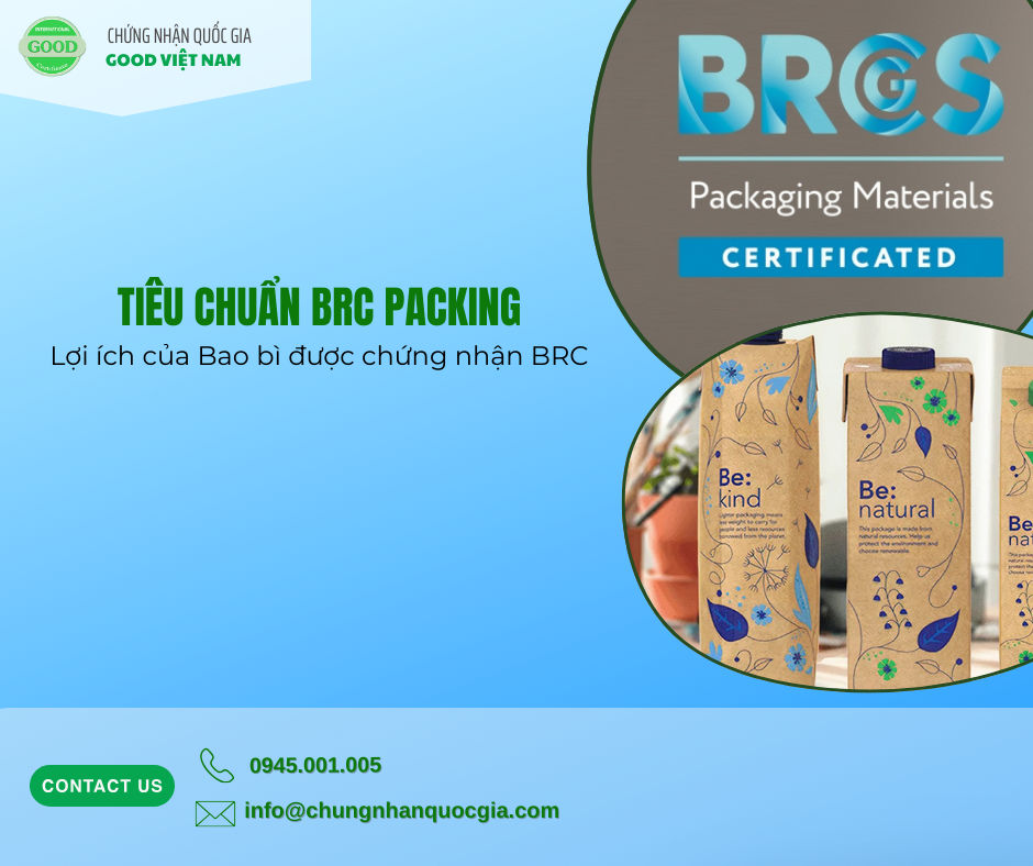 BRC Packing là gì: Lợi ích của Bao bì được chứng nhận BRC